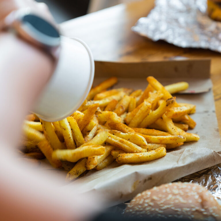 Fries Menu: Classic French Fries or Cajun Spice | Five Guys